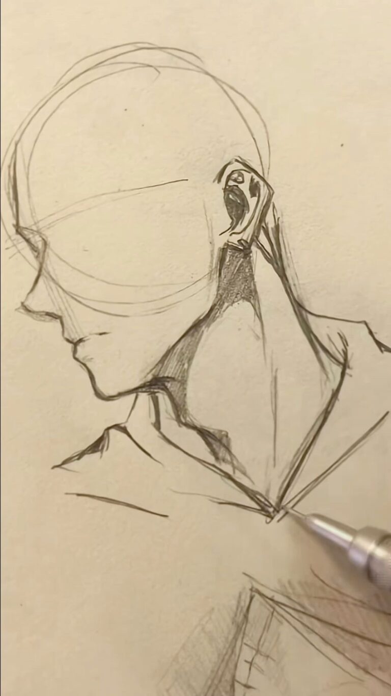 Side Profile Drawing: Easy Face Tutorial Step-by-Step (2026)