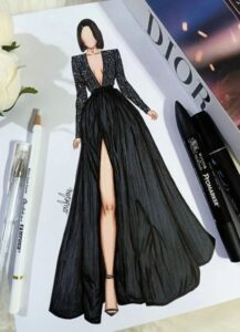 Dress Drawing Techniques and Tips for Fashion Sketching