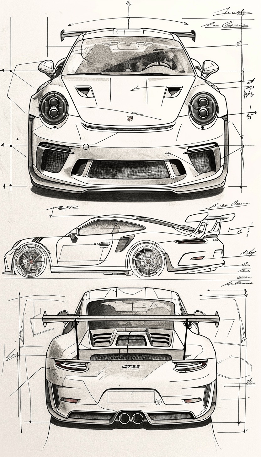 Automotive Drawings: Essential Techniques and Inspiration