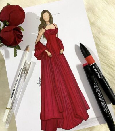 Dress Drawing Techniques and Tips for Fashion Sketching
