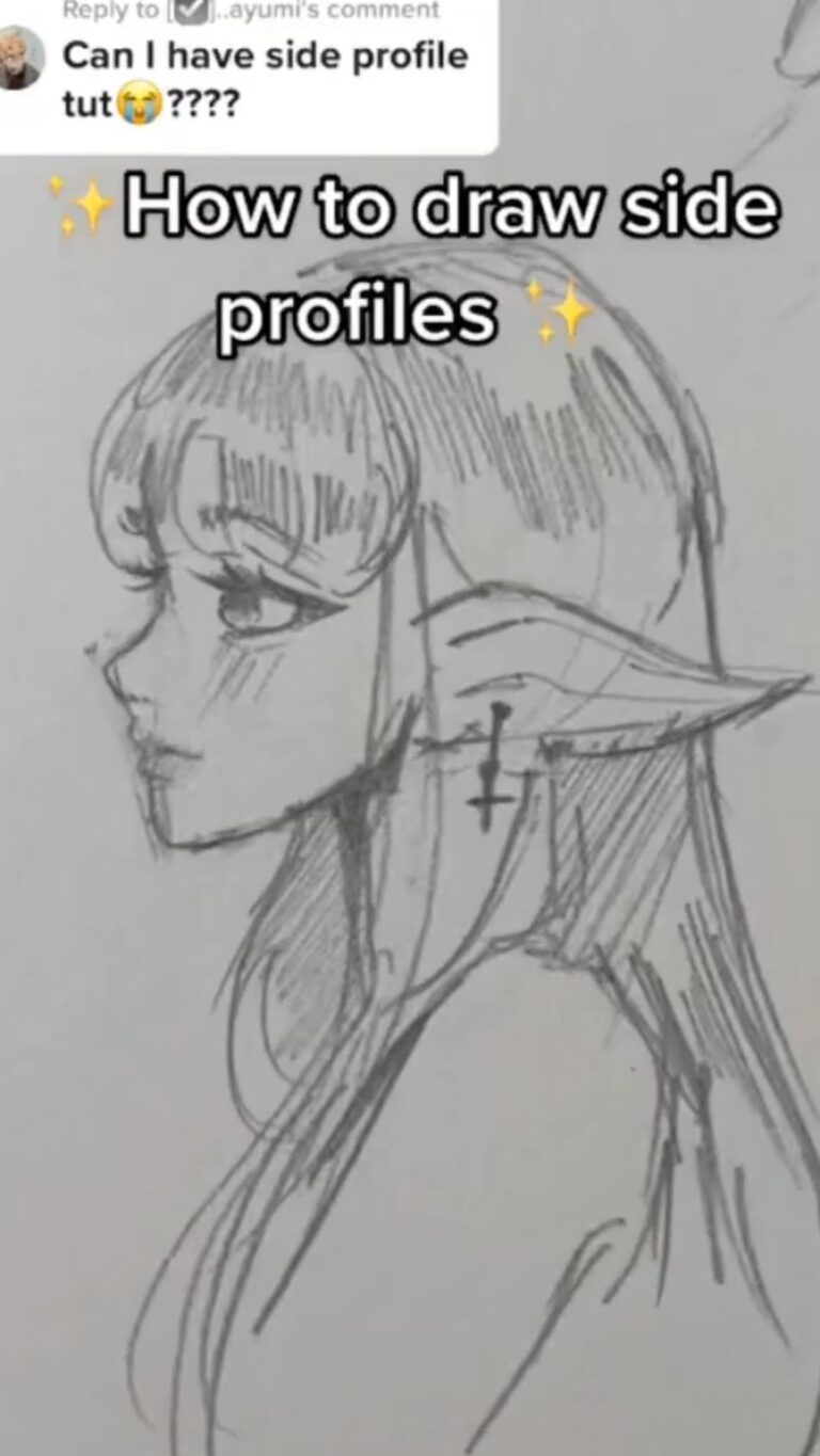 Side Profile Drawing: Easy Face Tutorial Step-by-Step (2026)