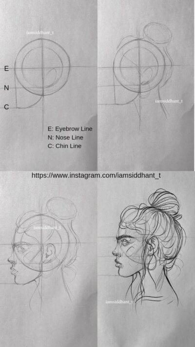 Side Profile Drawing: Mastering Stunning Techniques | Sky