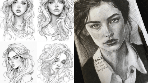 Hand Drawing for Beginners: Easy Techniques | Sky Rye Design