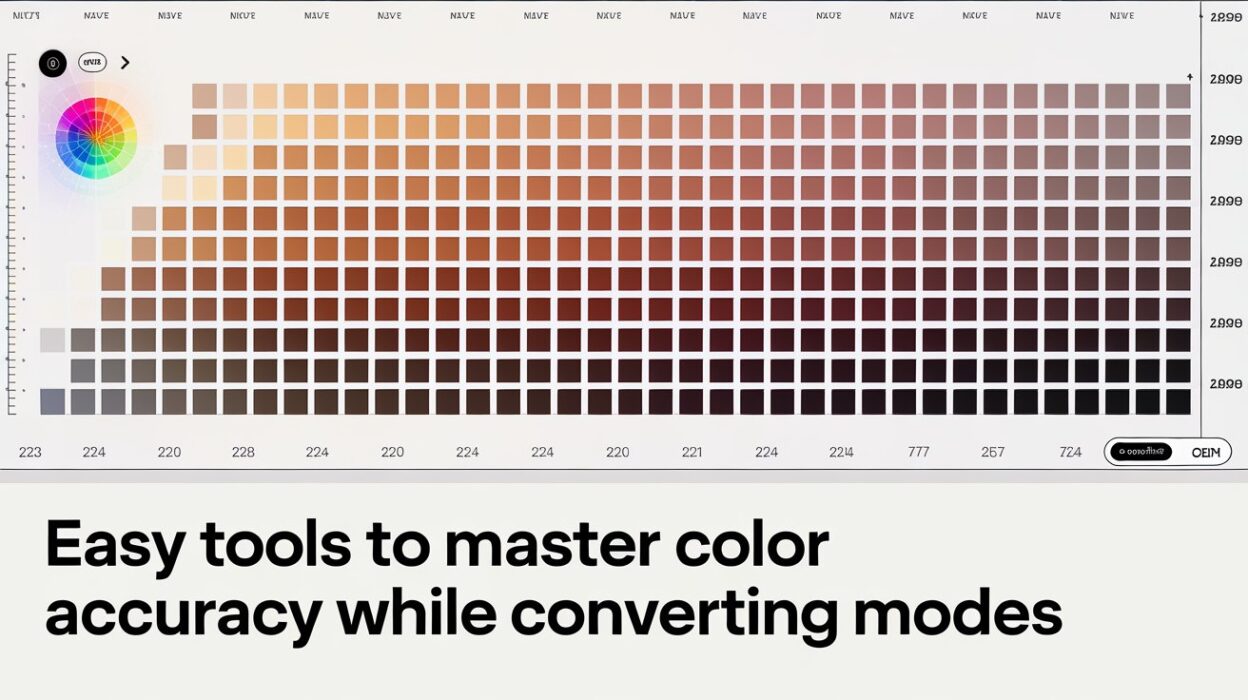 Easy Tools to Master Color Accuracy While Converting Modes