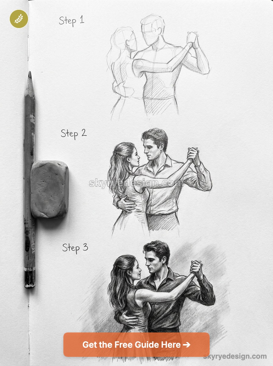 Couple Poses Drawing: 25 Romantic Reference Ideas for Artist