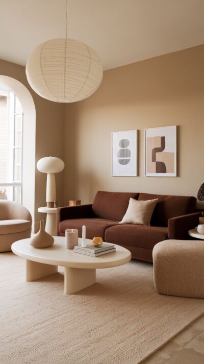 Create a Cozy Atmosphere with Brown Pantone Design Choices