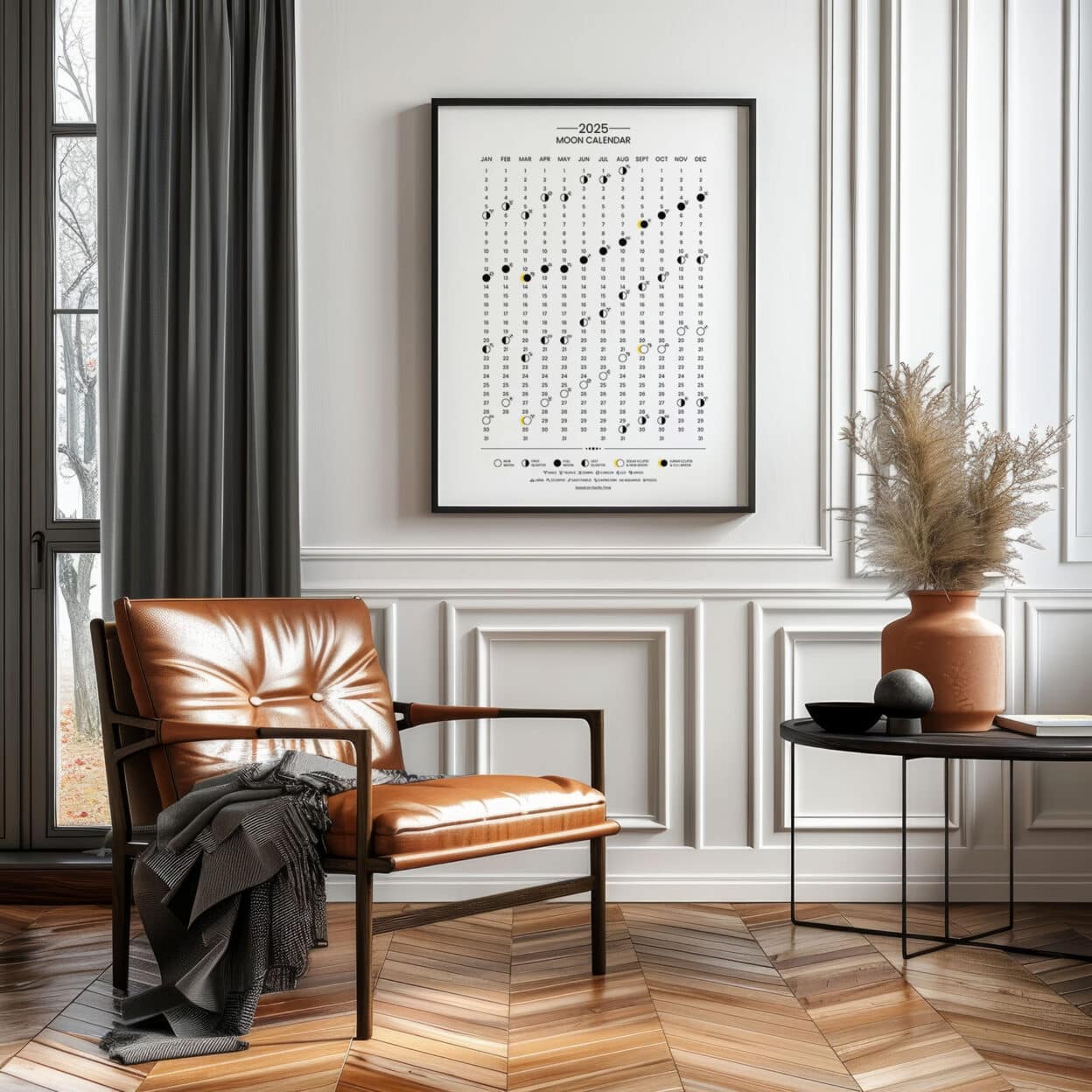 Unveiling the Power of Moon Calendar Prints in Home Design