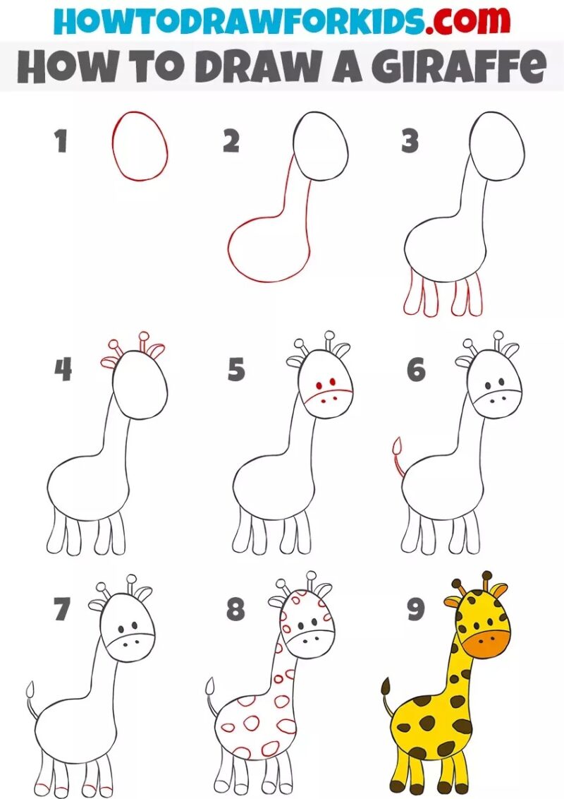 Giraffe Drawing: Step-by-Step Tips to Create Stunning Art