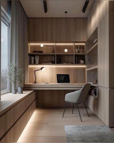 Stay Focused and Comfortable with a Smart home office