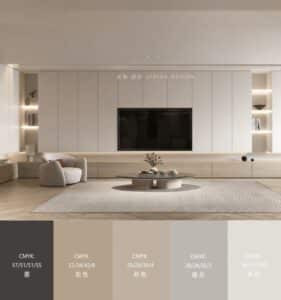 Enhancing Home Interiors with Beige Pantone Style Design