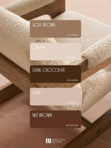 Create a Cozy Atmosphere with Brown Pantone Design Choices