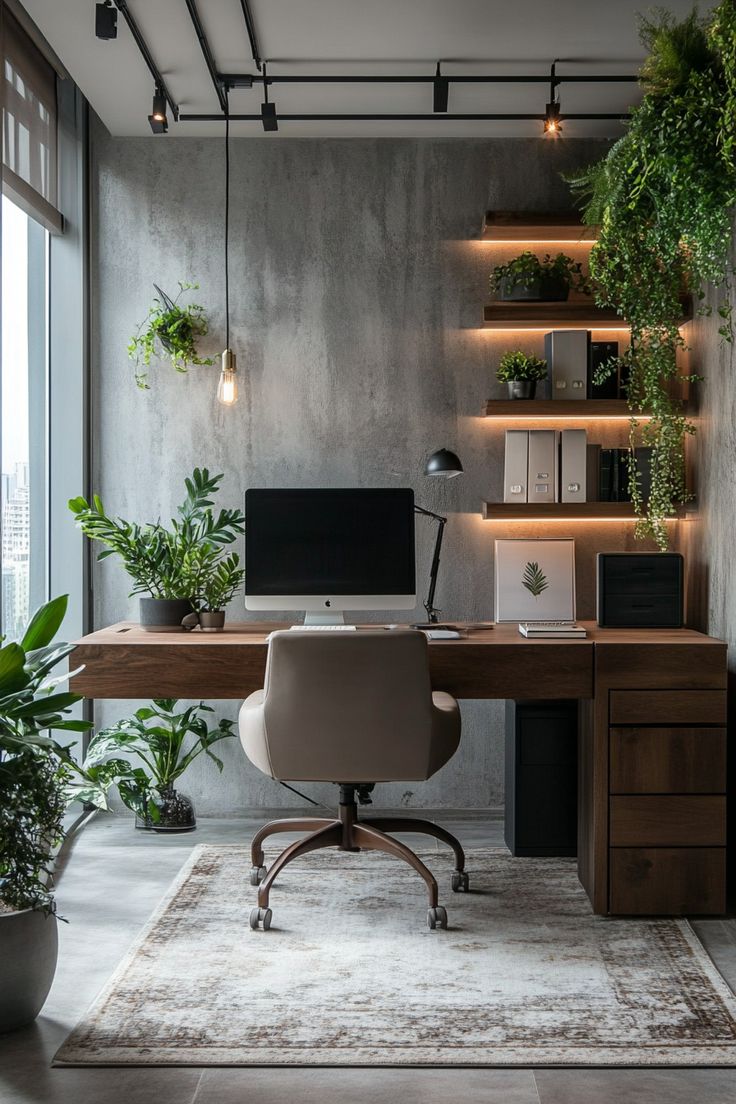 Stay Focused and Comfortable with a Smart home office