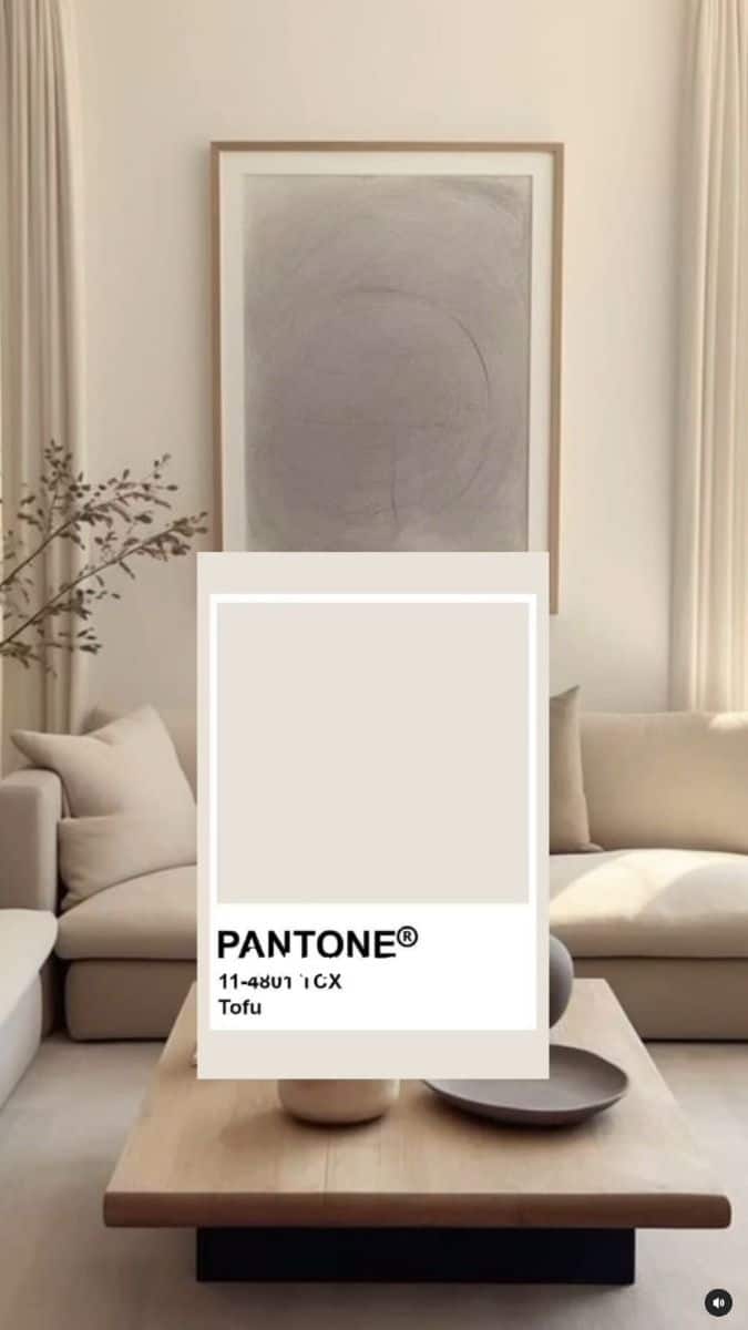 Enhancing Home Interiors with Beige Pantone Style Design