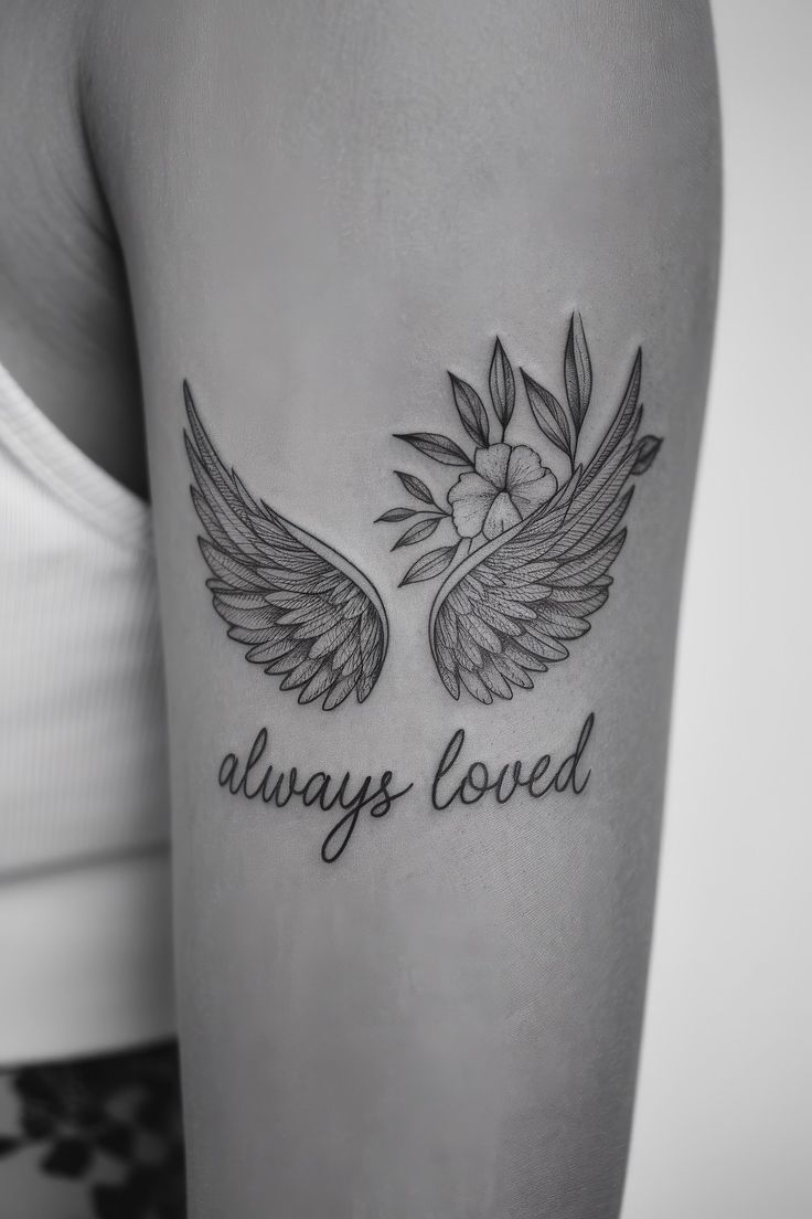 Beautiful Angel Tattoos with Deep Meaning | Sky Rye Design