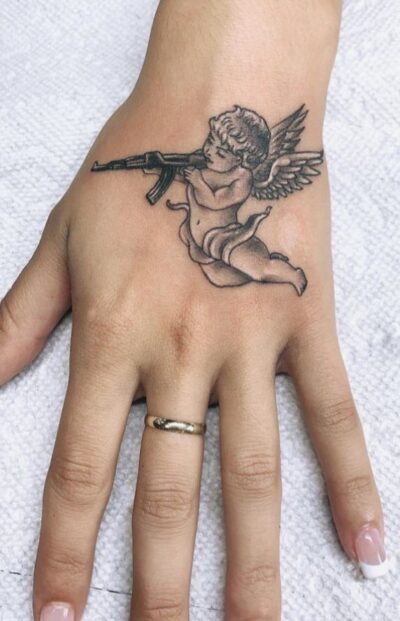 Beautiful Angel Tattoos with Deep Meaning | Sky Rye Design