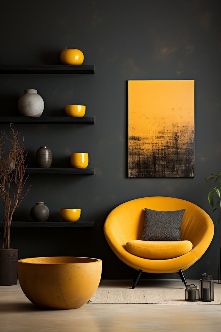 Add Energy and Warmth to Your Home with Yellow Pantone Style