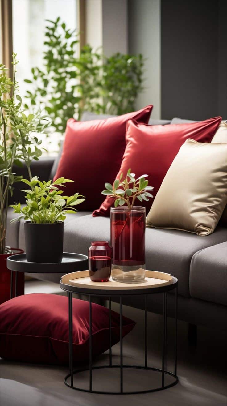 Enhance Your Home Design with Burgundy Pantone Style