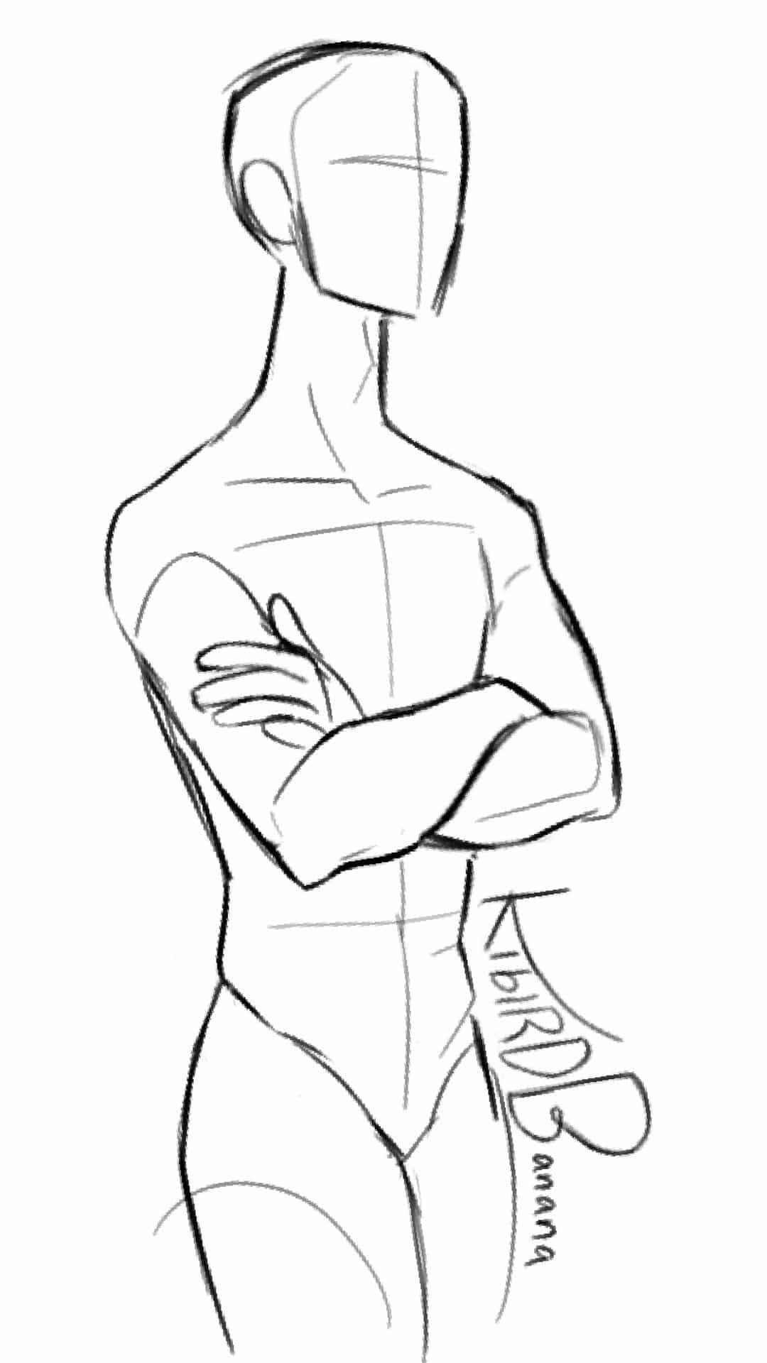 OC Body Base Ideas: Drawing References for Characters