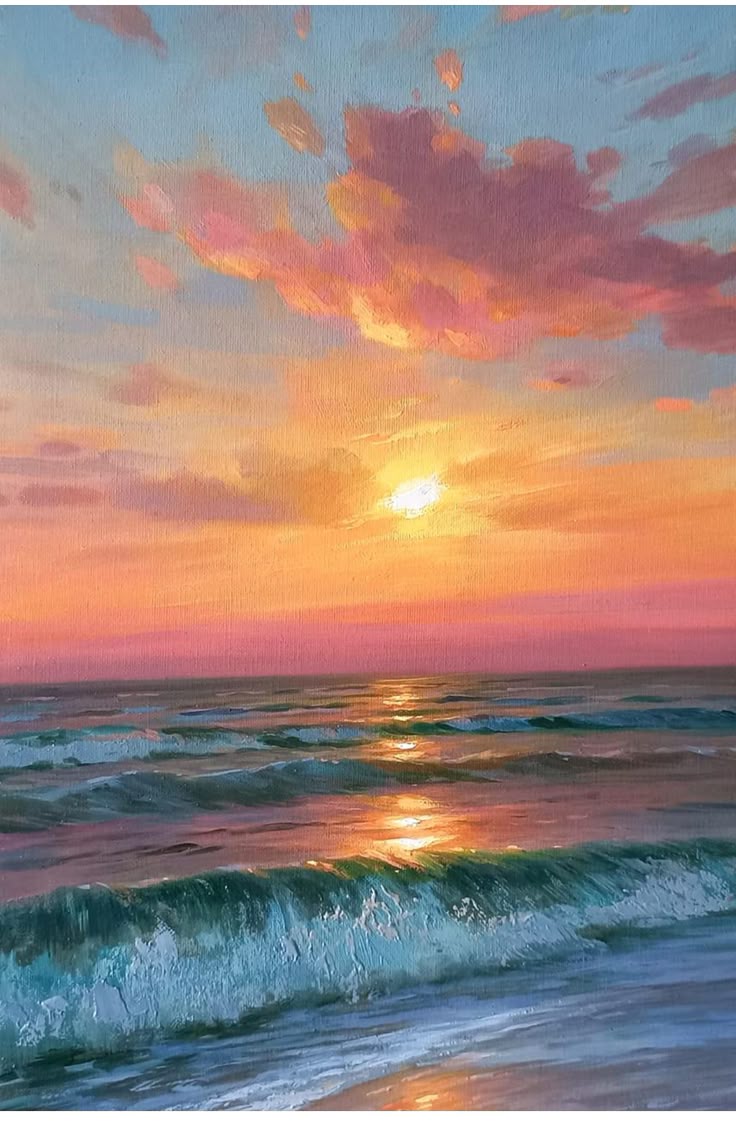 Waves Drawing: Techniques for Capturing Ocean Movement