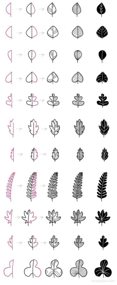 Leaf Drawing: Techniques and Tips for Beginners