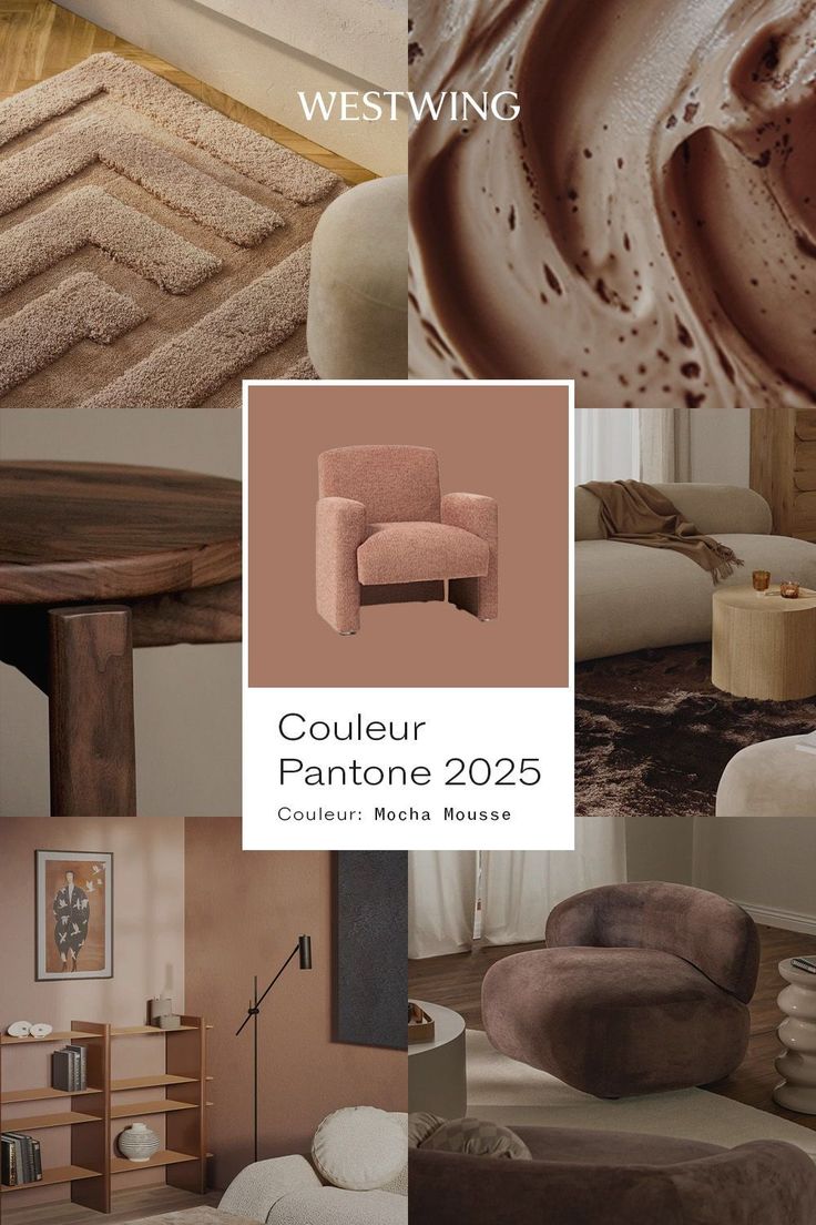 Create a Cozy Atmosphere with Brown Pantone Design Choices