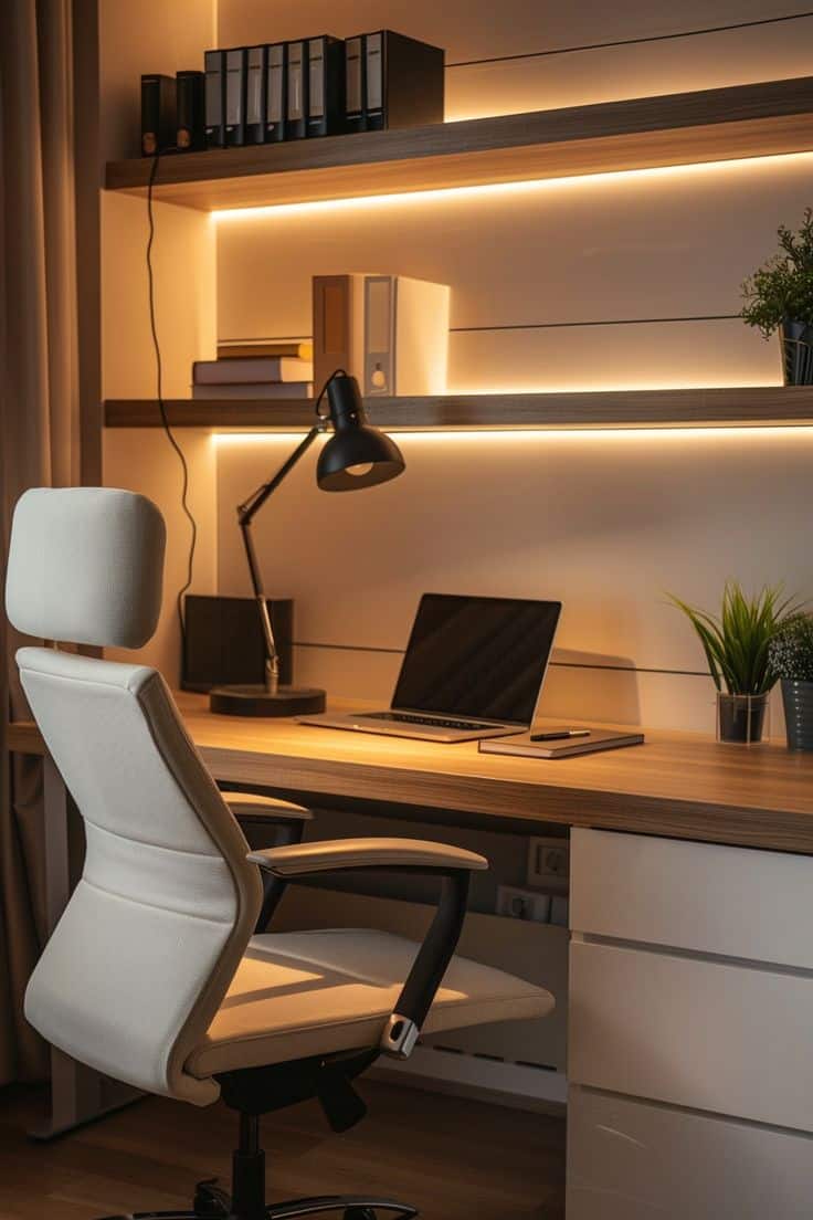Stay Focused and Comfortable with a Smart home office