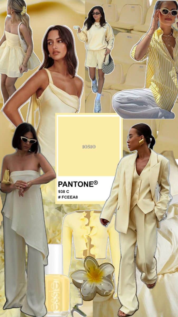 Yellow Pantone Style Outfits for Modern, Vibrant Wardrobes