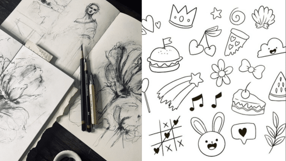 Fun & Easy Mini Drawings to Fill Your Sketchbook