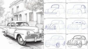 Easy Car Drawing: Simple Steps for Beginners