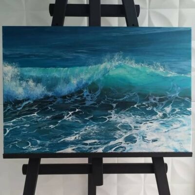 Waves Drawing: Techniques for Capturing Ocean Movement