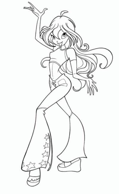 How to Draw Bloom from Winx – Easy Step-by-Step Tutorial