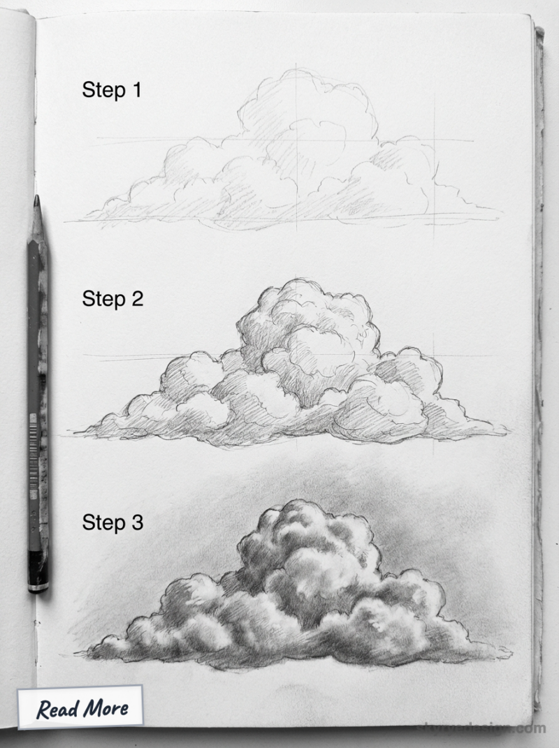 Cloud Drawing: Why Your Clouds Look Like Cotton Balls