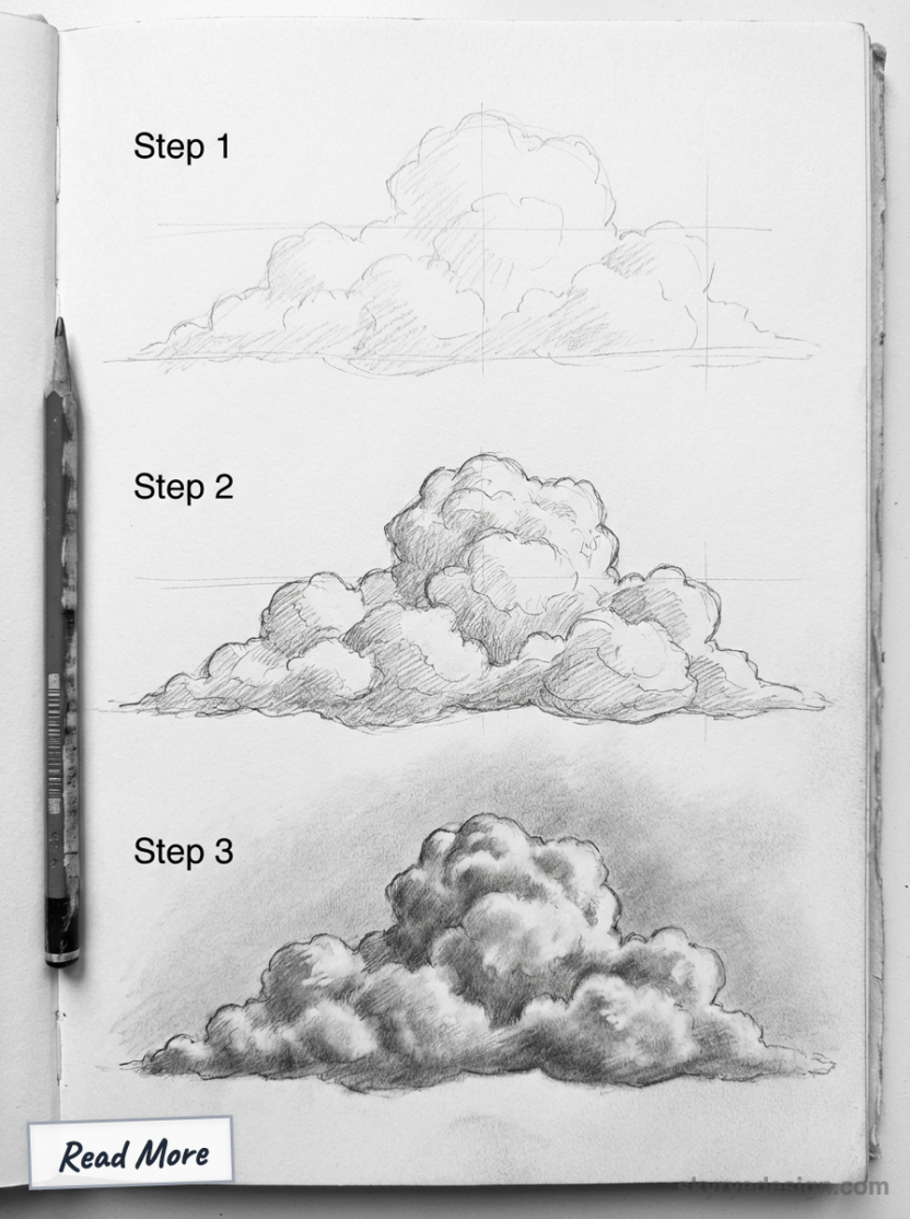Cloud Drawing: Why Your Clouds Look Like Cotton Balls