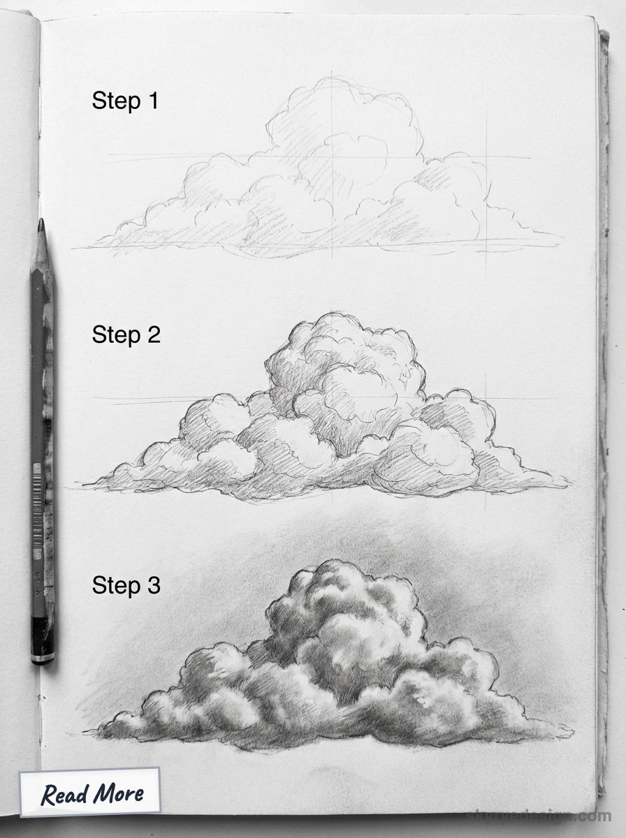 Cloud Drawing: Why Your Clouds Look Like Cotton Balls