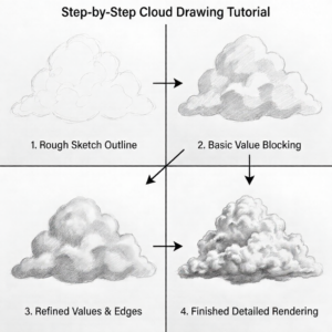 Cloud Drawing: Why Your Clouds Look Like Cotton Balls