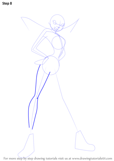 How to Draw Bloom from Winx – Easy Step-by-Step Tutorial