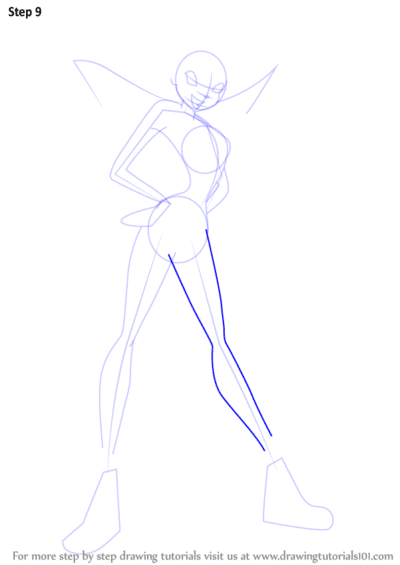 How to Draw Bloom from Winx – Easy Step-by-Step Tutorial