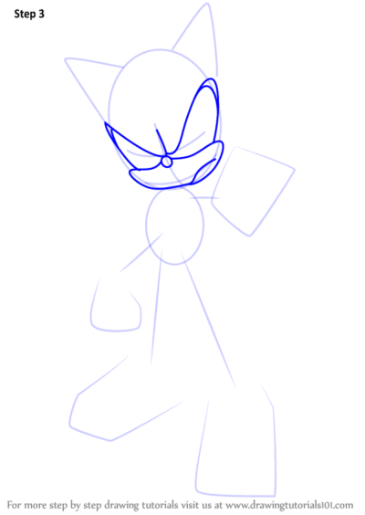 How to Draw Shadow the Hedgehog from Sonic the Hedgehog