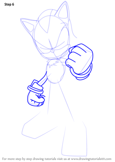 How to Draw Shadow the Hedgehog from Sonic the Hedgehog