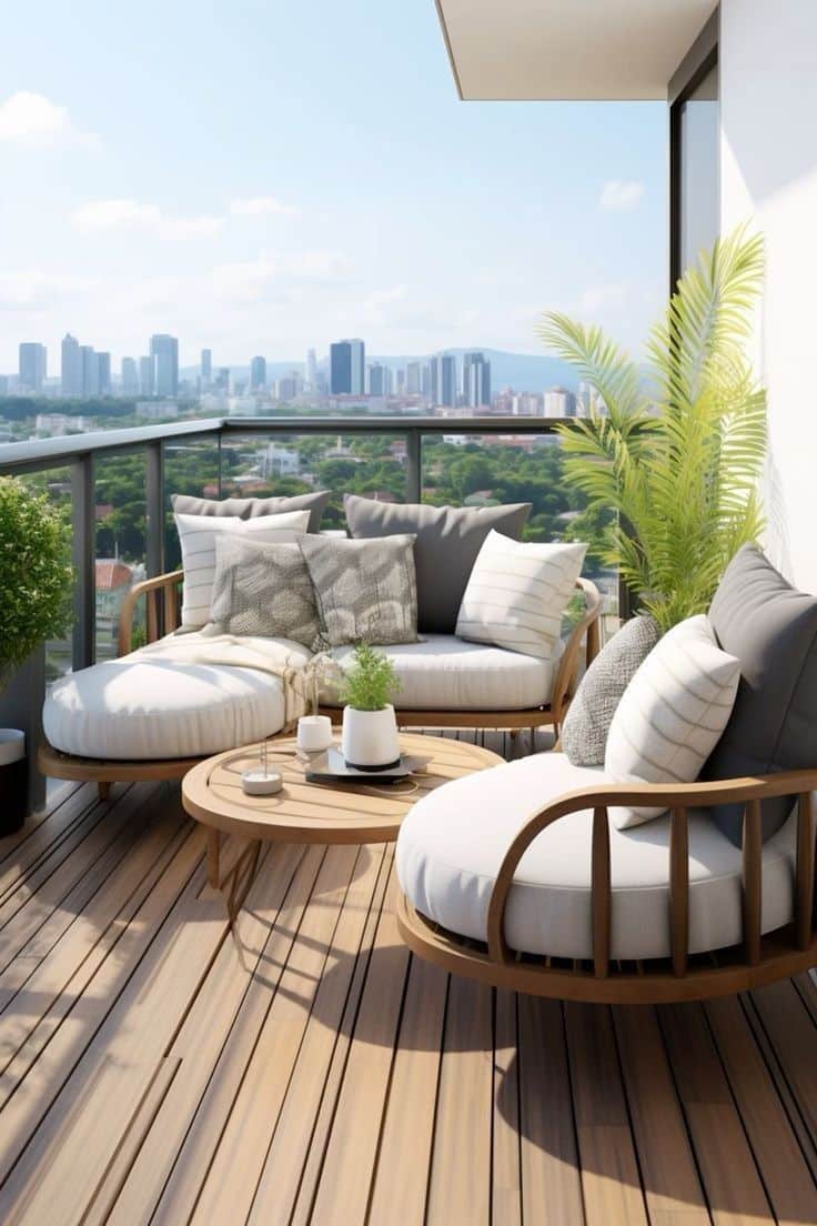 5 Stylish Ideas for Balcony and Terrace Styling