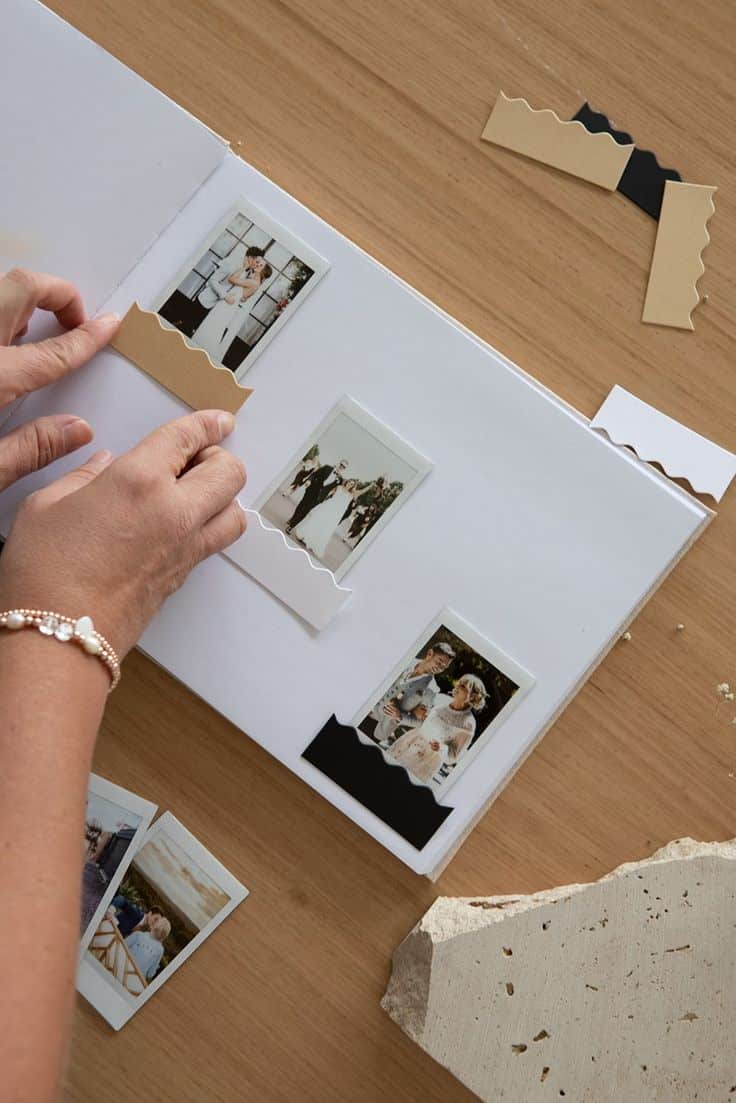 How to Make a Stylish Polaroid Album | Sky Rye Design