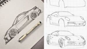Vintage Car Drawing Techniques for Accurate Artwork