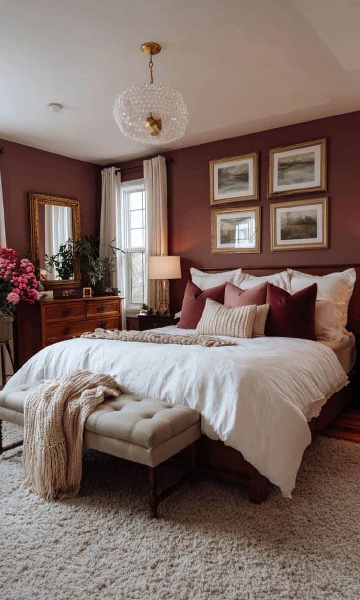 Make Your Bedroom a Cherry Wood Retreat | Sky Rye Design