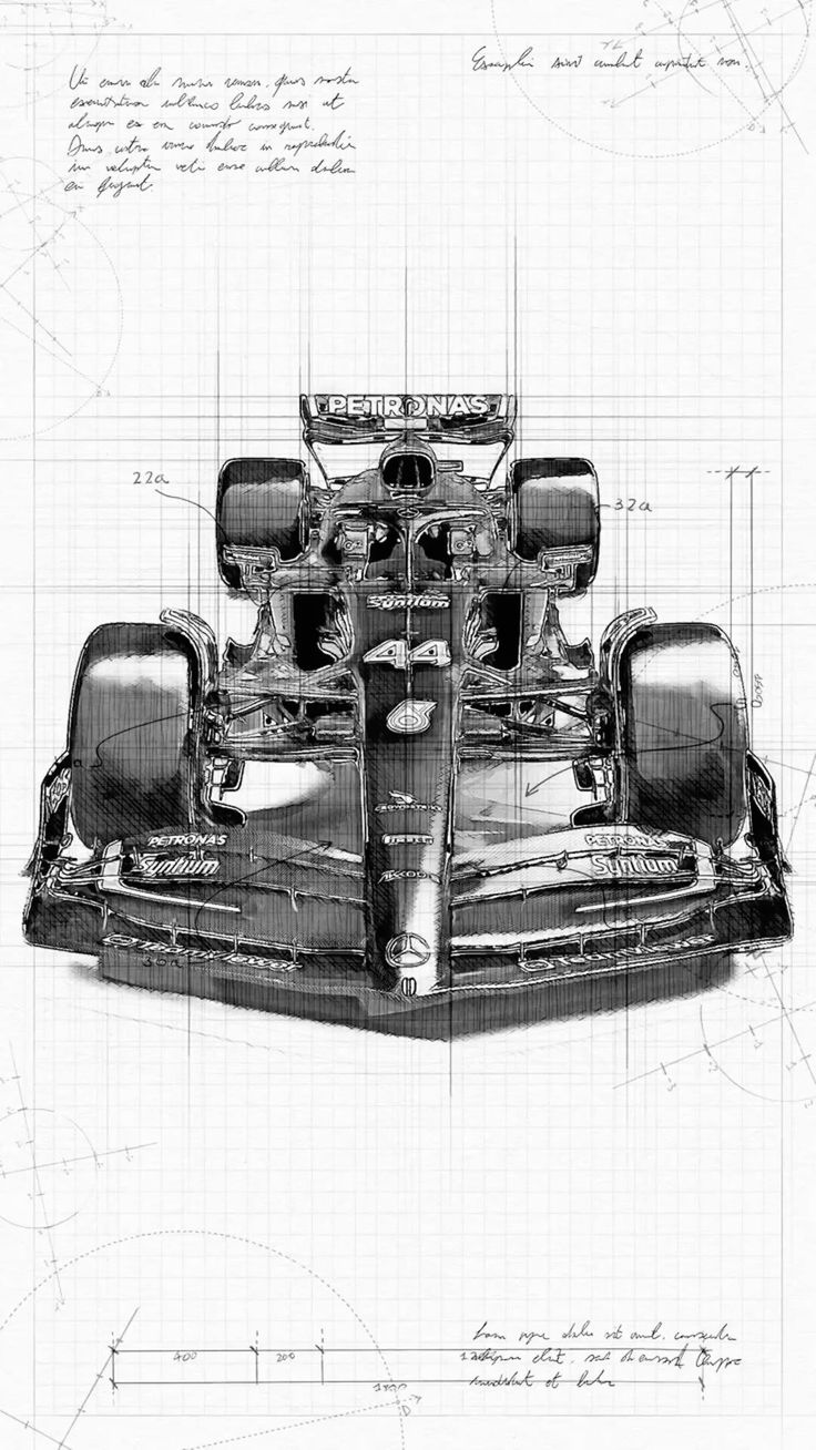 Formula One Drawing: Art of Sketching Racing Cars
