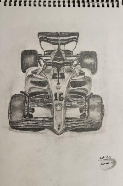 Formula One Drawing: Art of Sketching Racing Cars