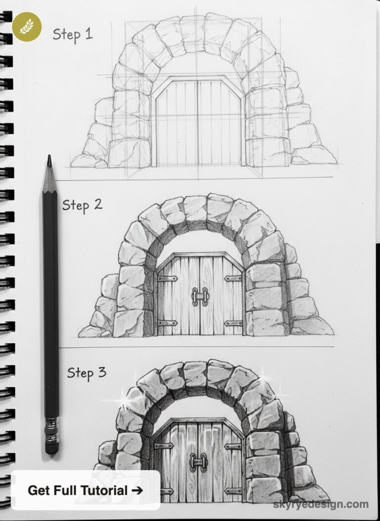 How to Draw a Magical Garden Scene: Step-by-Step Guide