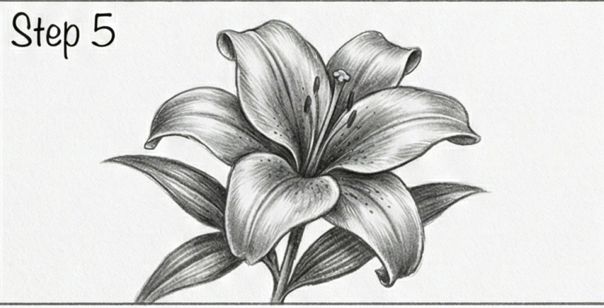 Lily Flower Drawing: Why Your Petals Look Flat (And Fixes)