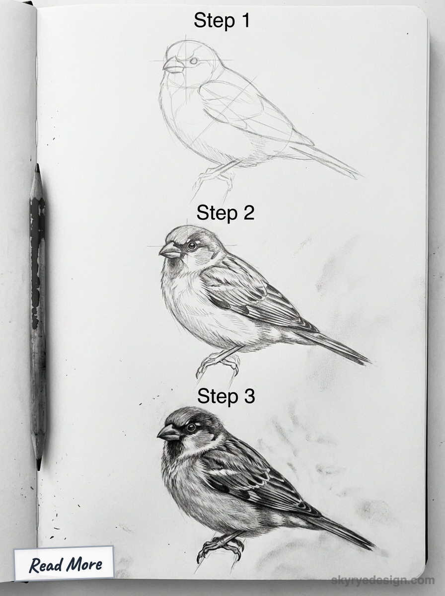 40+ Bird Drawing Ideas to Fill Your Sketchbook
