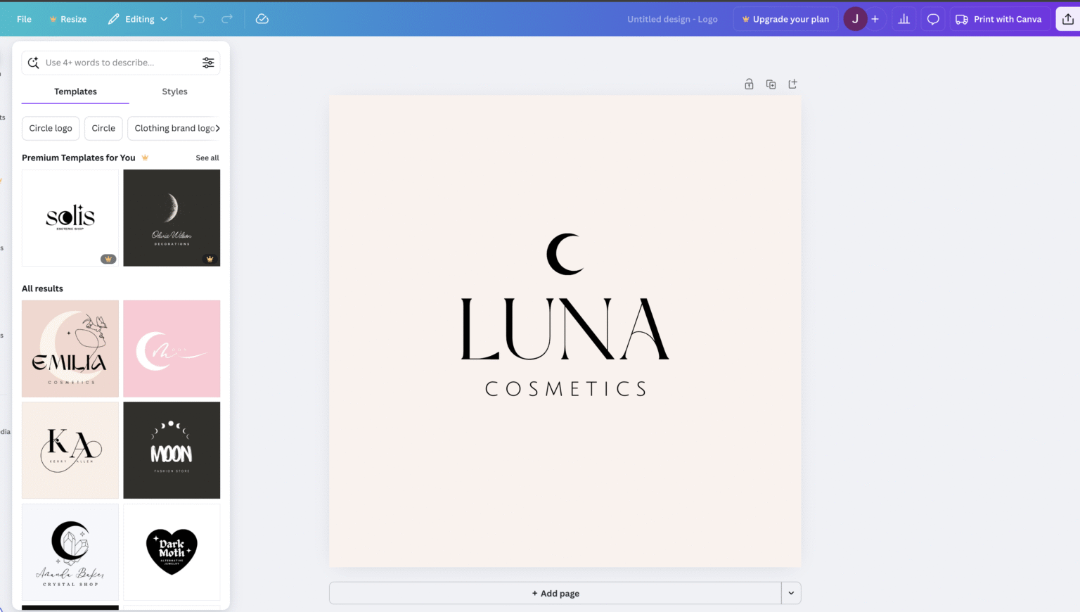 Design Your Brand Logo Easily with Canva—Step-by-Step Tips