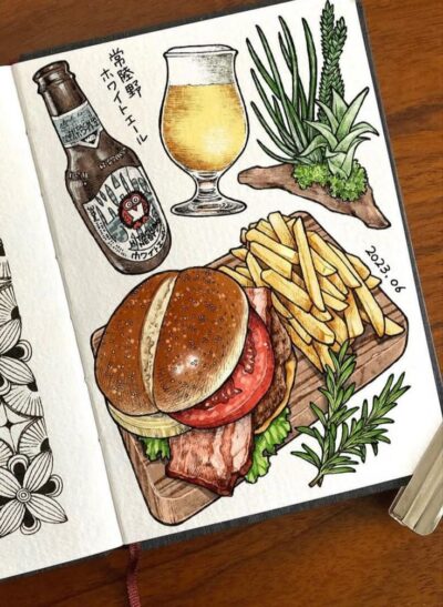 How to Draw Food: Easy Tips for Beginners | Sky Rye Design